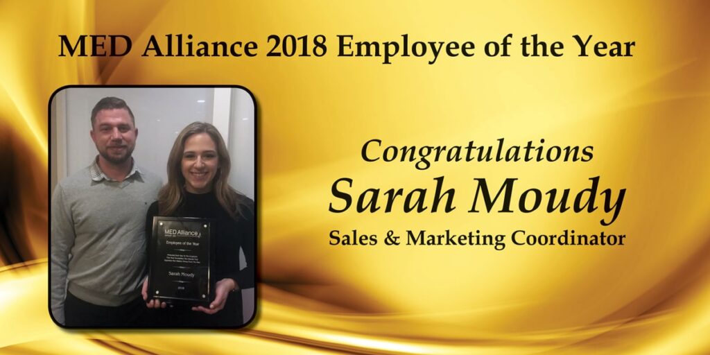 Congratulations Sarah Moudy, MED Alliance 2018 Employee of the Year ...